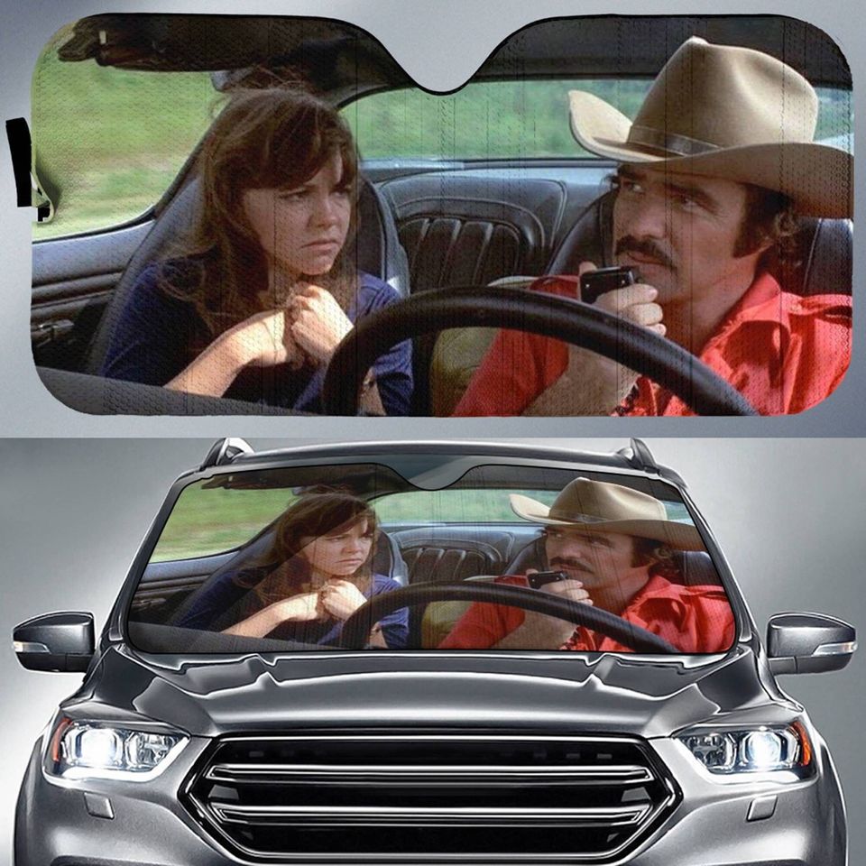 Retro 90s Iconic Movie Car Sun Shade, Movie Scene Car WindShield | ID ...