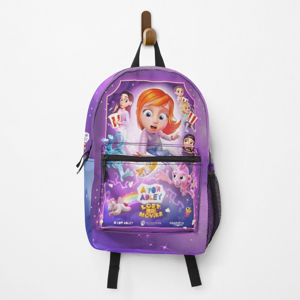 Beautiful Glossy Poster of A For Adley Lost In The Movies Backpack | ID ...