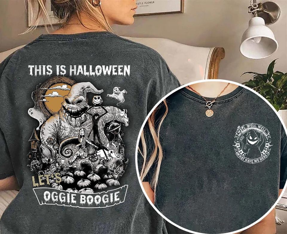Two-sided Vintage Disney Oogie Boogie Shirt, Oogie Boogie Bash 2023 ...