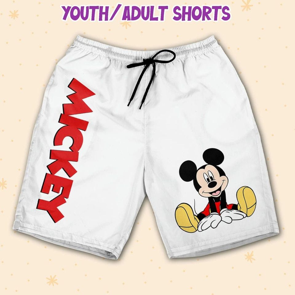 Disney Mikey Disney Smile Short | ID 20592568 by Thao Nguyen | Printblur