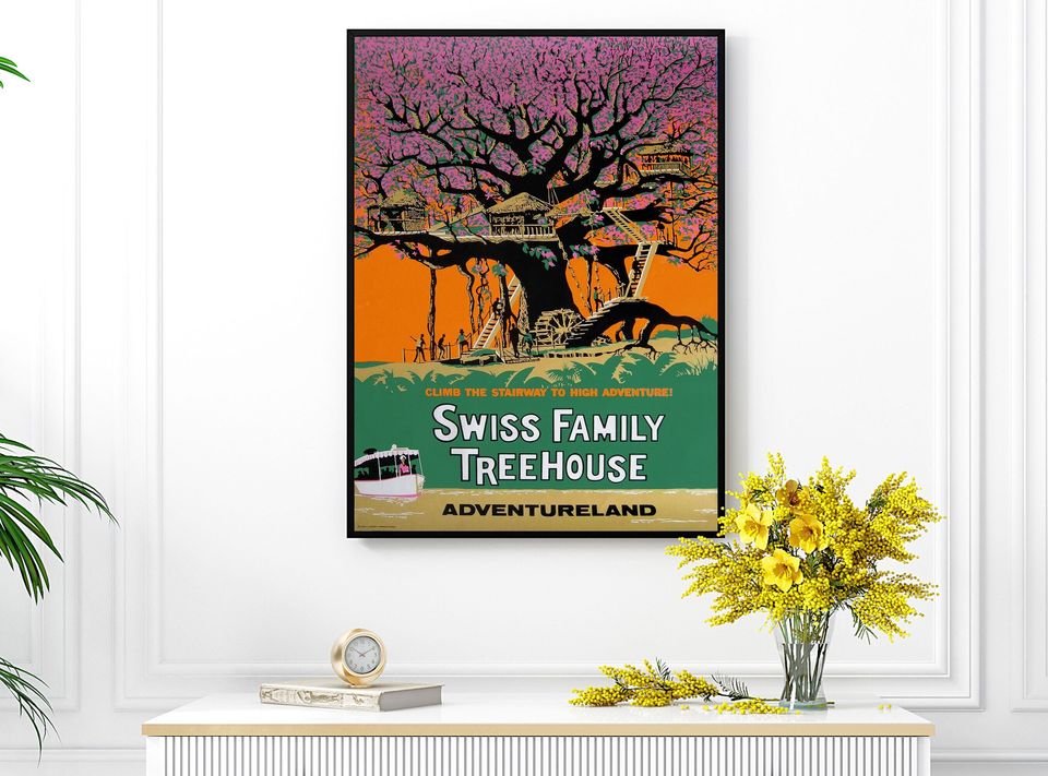 Swiss Family Treehouse Poster, Disney Poster | ID 20592636 by ...
