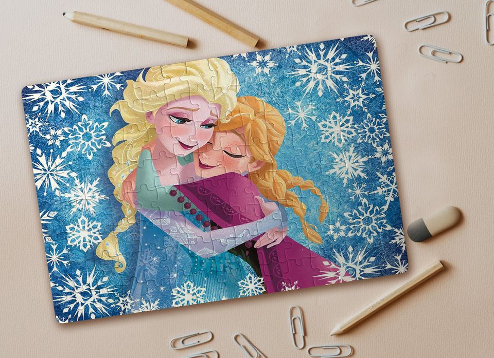 Frozen Elsa and Anna Disney Jigsaw Puzzle | ID 20605894 by Andy ...