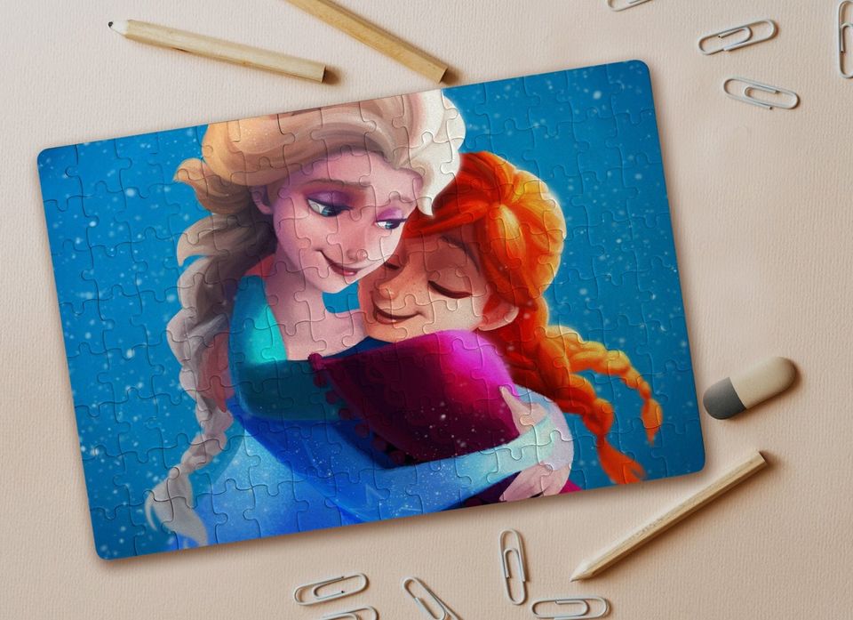 Frozen Elsa and Anna Disney Jigsaw Puzzle | ID 20605897 by DavSmith ...