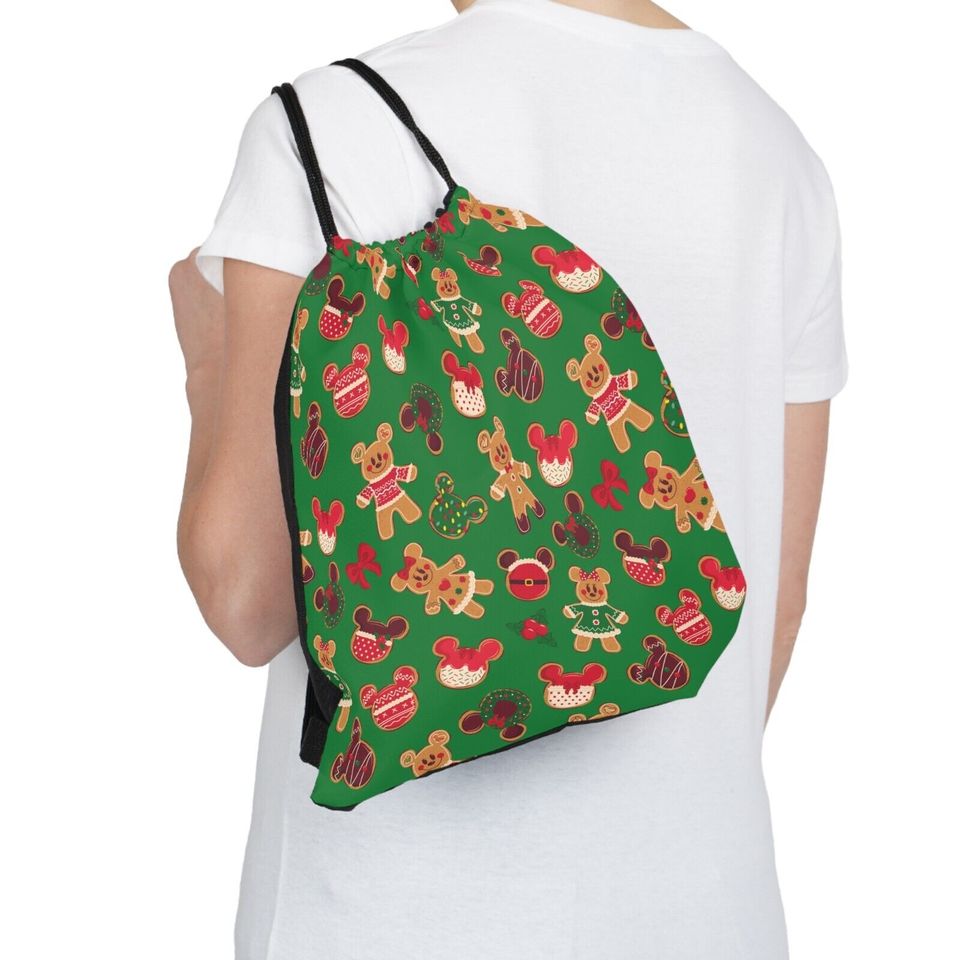 Disney Mickey & Minnie Gingerbread Drawstring Bag | ID 20616012 by ...