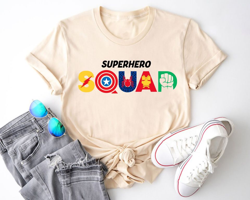 Disney Superhero Squad, Avengers Shirt, Super Hero Shirt, Marvel Shirt ...