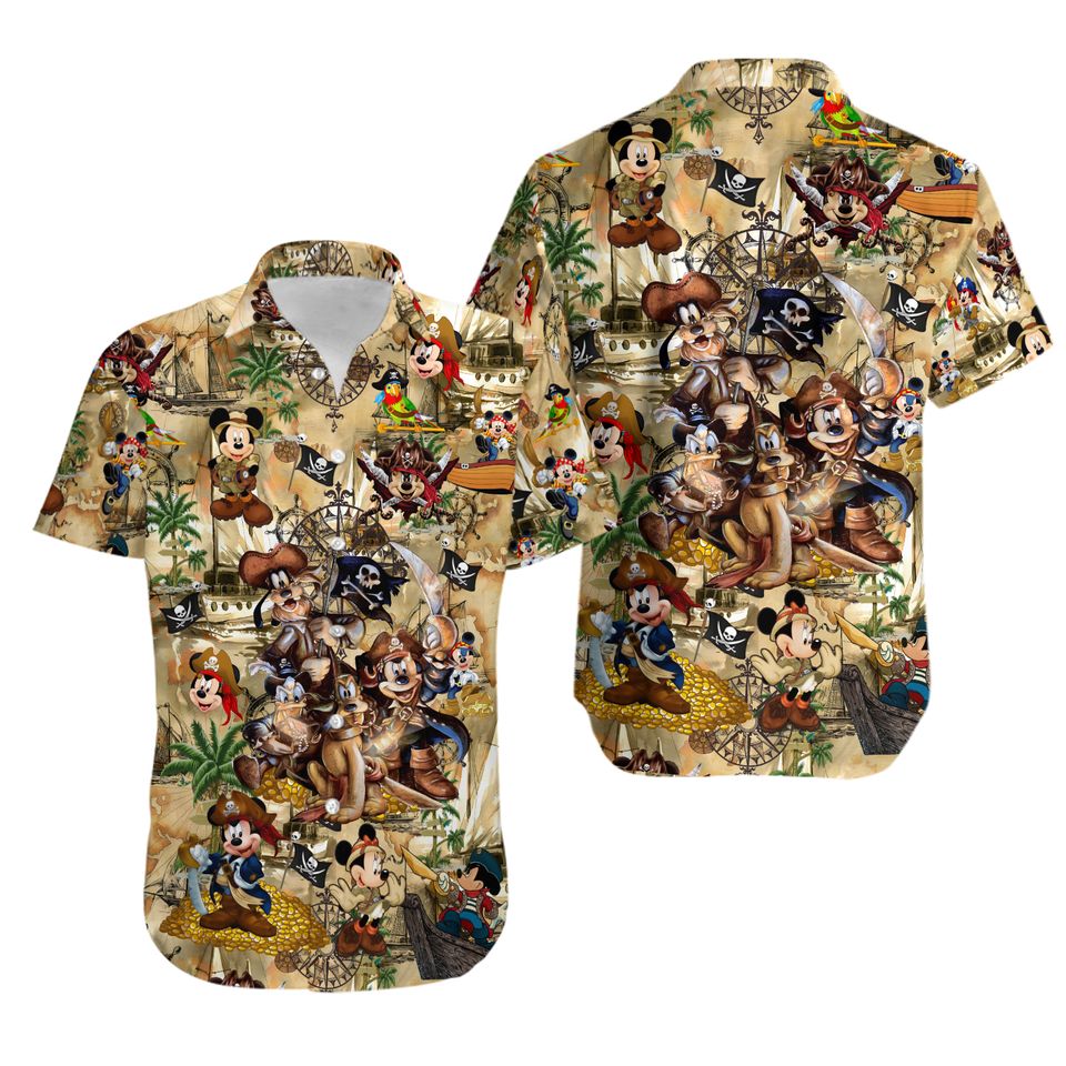 Disney Pirates Of Caribbean Hawaiian Shirt | ID 20459123 by Iram Akhtar ...