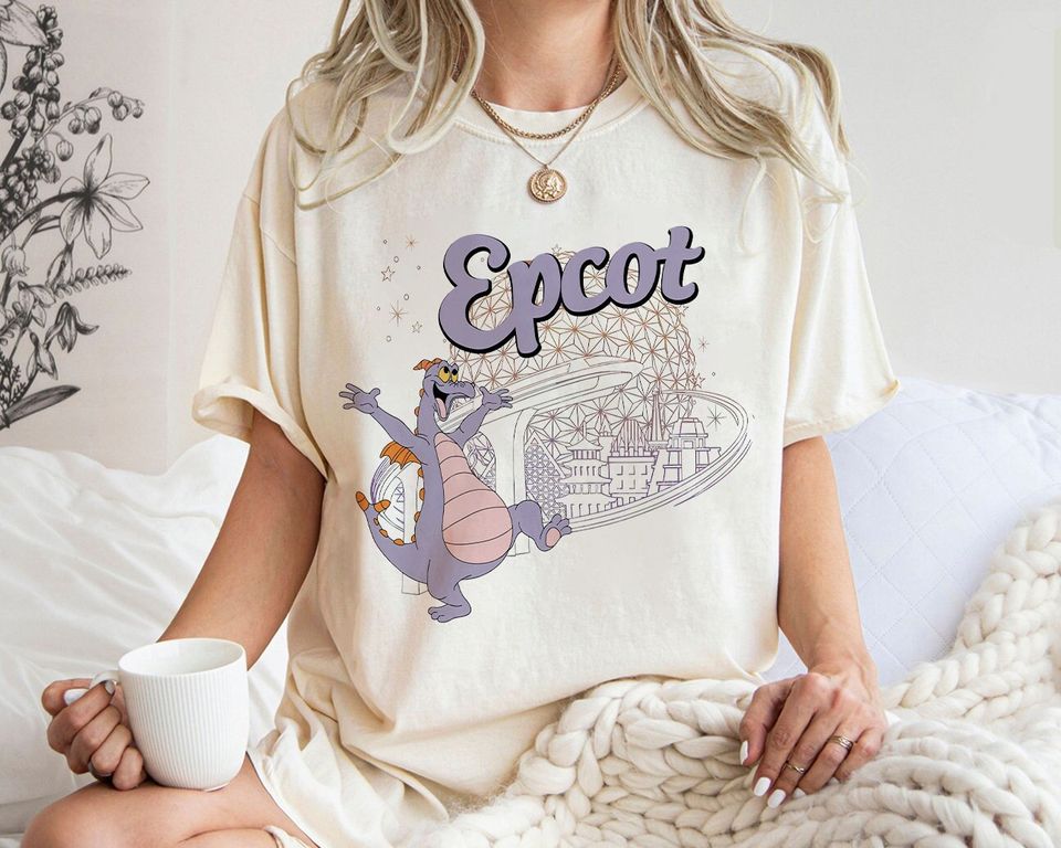 Epcot Figment Tshirt, Epcot Tshirt, Womens Epcot Tee, Walt Disney World ...