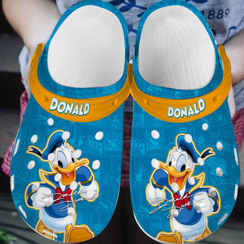 Never Too Old For Donald Duck Disney Clogs, Cartoon Slippers, Cartoon ...
