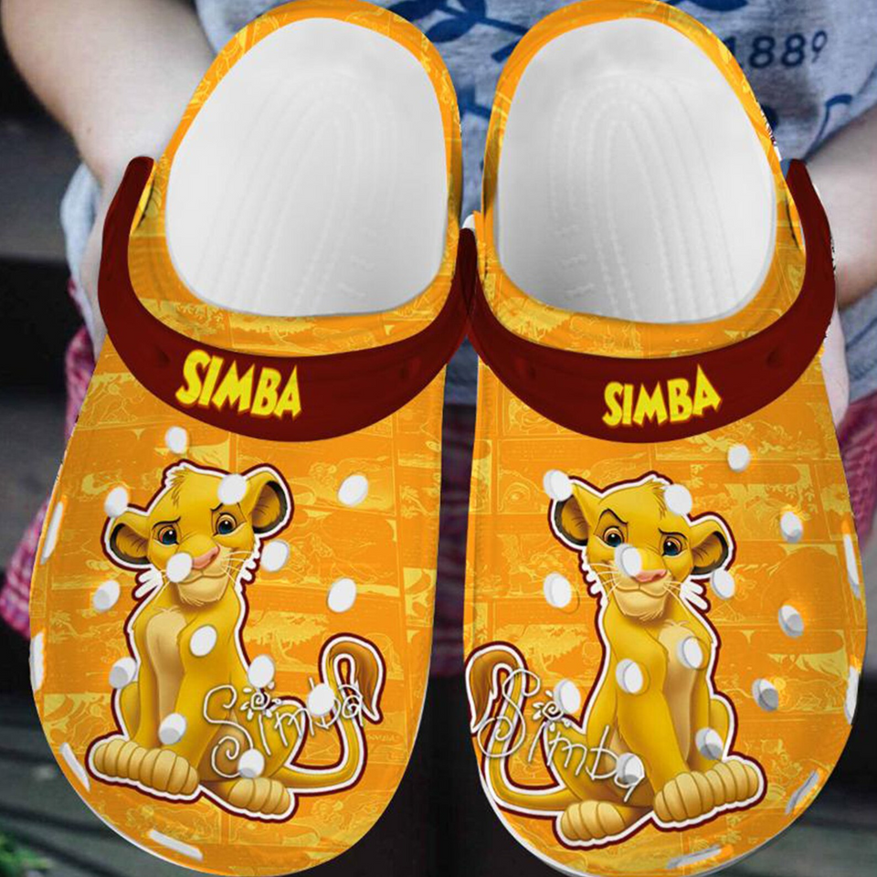 Never Too Old For The Lion King Simba Disney Clogs, Cartoon Slippers ...