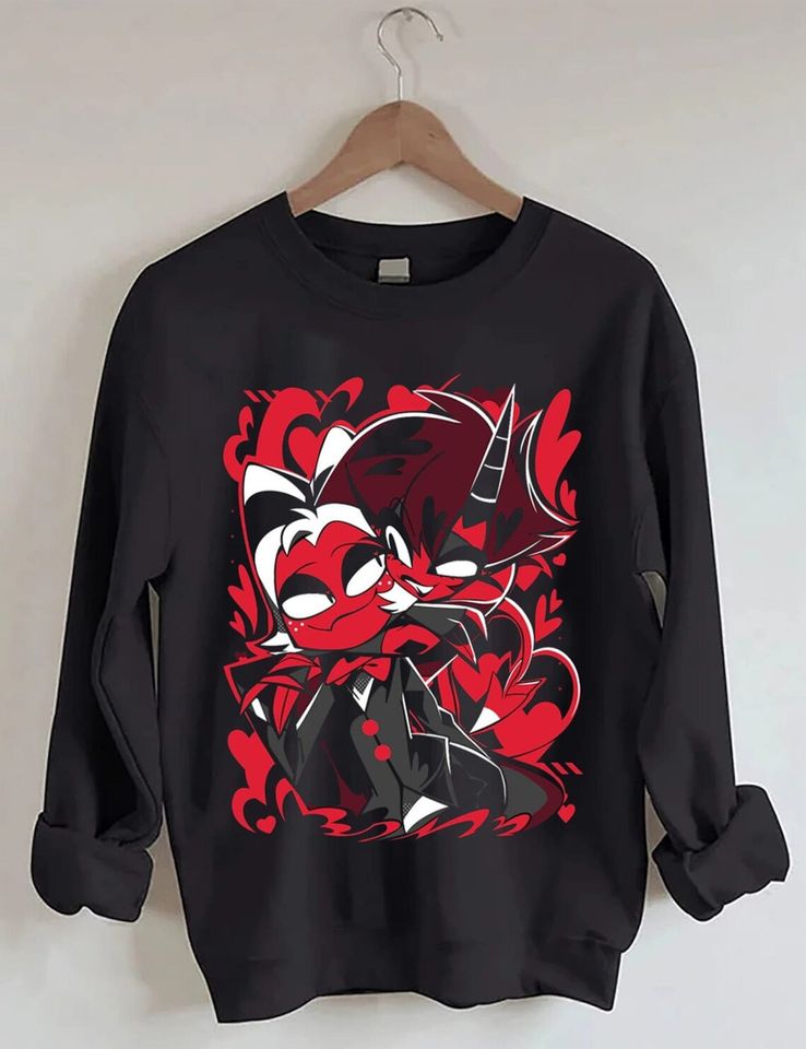 Lastor Hazbin Hotel Shirt, Charlie Morningstar Characters Sweatshirt ...