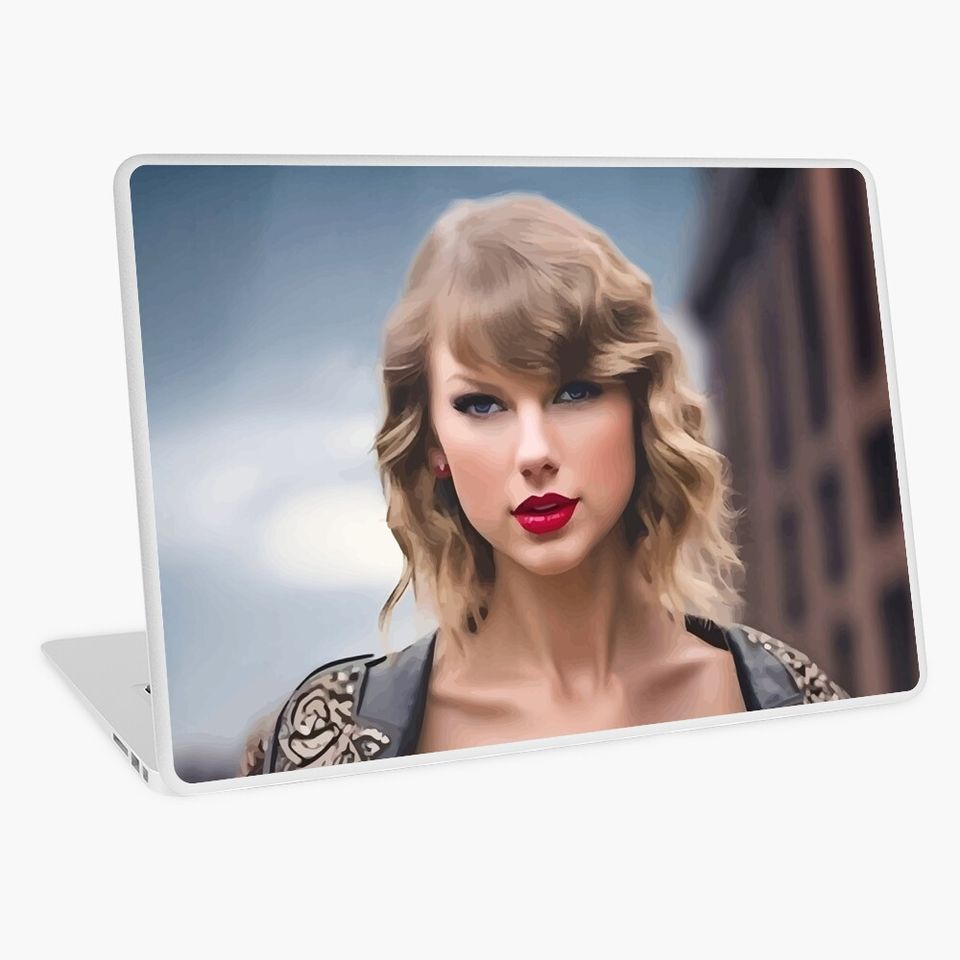 Taylor Laptop Skin, Taylor Fan Gift | ID 12763315 by Gareth Rees ...