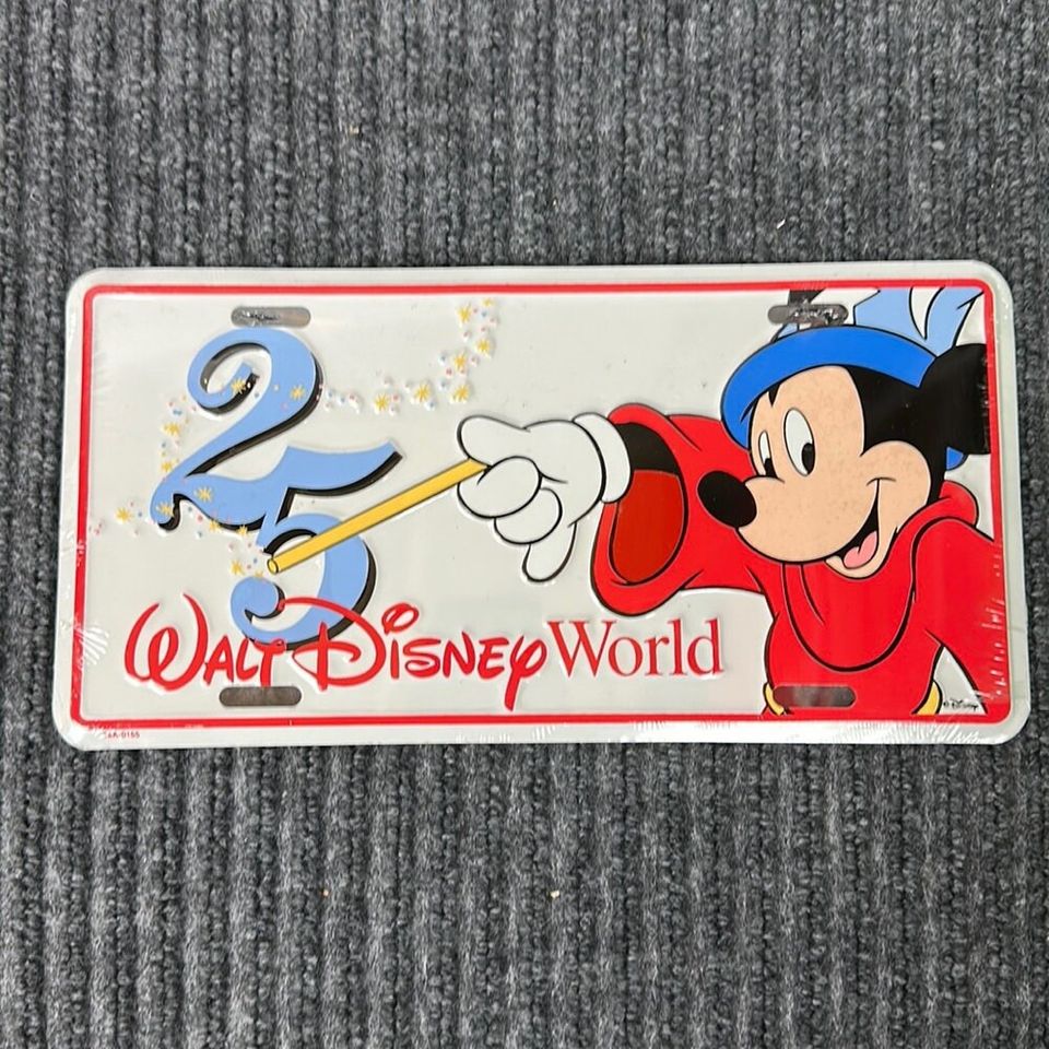 Vintage Disney License Plate 25 yr anniversary | ID 20752297 by ...