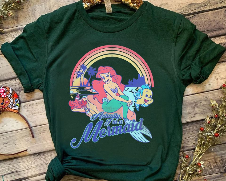 Disney Little Mermaid Ariel Princess Pastel Rainbow Retro | ID 12797140 ...