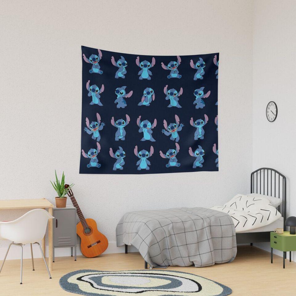 Moods of Stitch & Lilo Disney Tapestry | ID 20775343 by Chirag Pandya ...