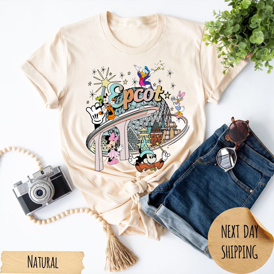 Disney Epcot T-Shirt, Vintage Epcot T-Shirt | ID 20783983 by Ben Cox ...