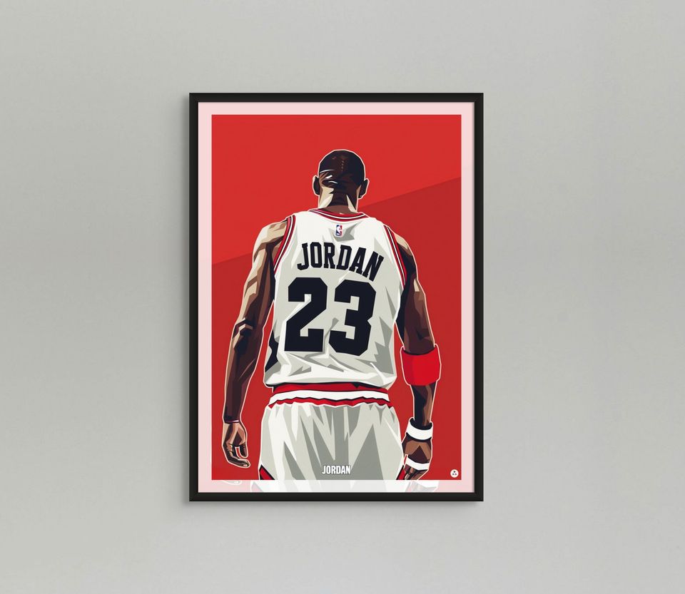Michael Jordan Art 23 - Sports Poster | ID 12822452 by LawrencM ...