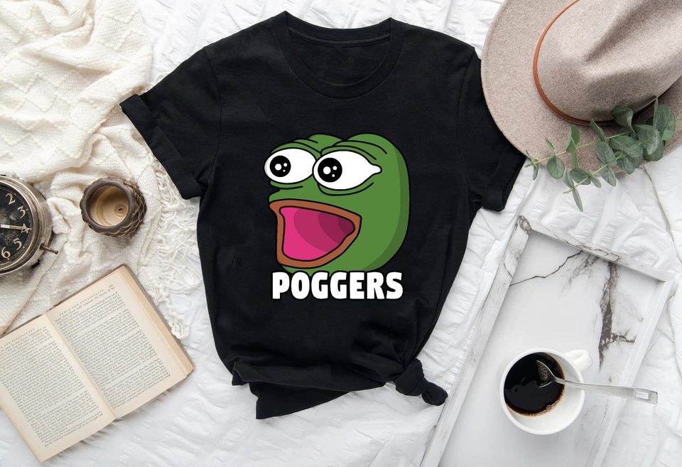 Poggers Dank Meme Emote T-Shirt | 12% OFF Today Sale | Printblur