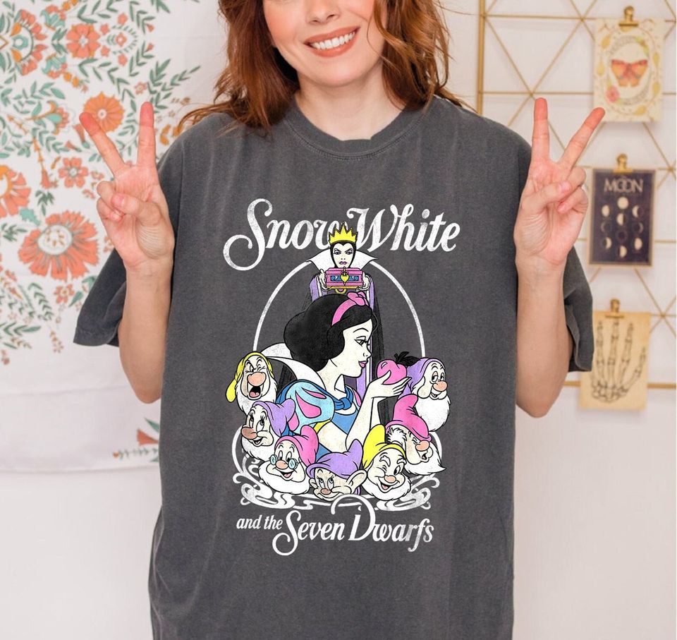 Vintage Disney Snow White Shirts, Snow White Disney Shirt, Disney ...