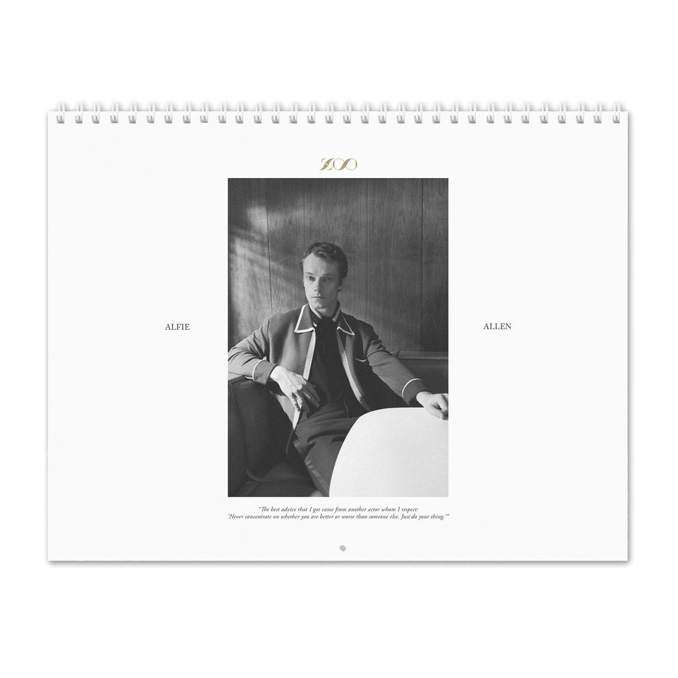 Alfie Allen Vol.1 - 2024 Wall Calendar | ID 12856102 by Ken Garcia ...