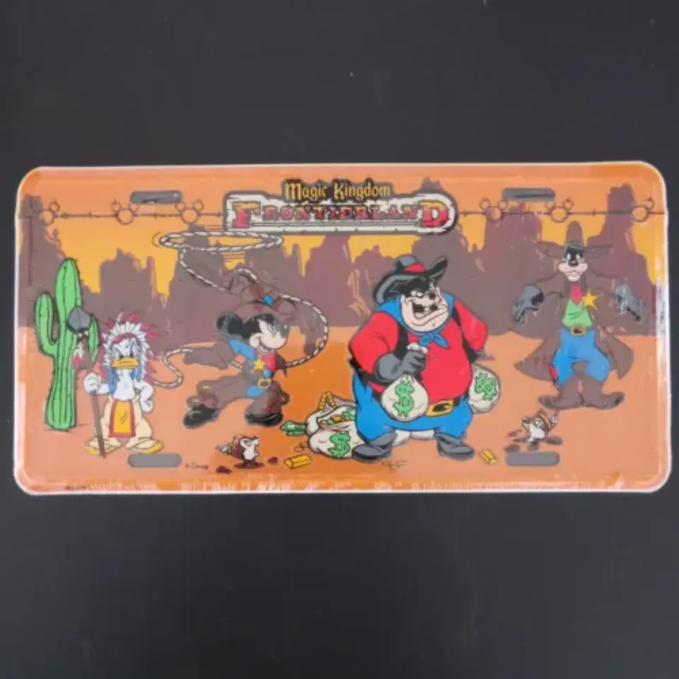Walt Disney World Frontierland License Plate | ID 20844000 by Ivan ...
