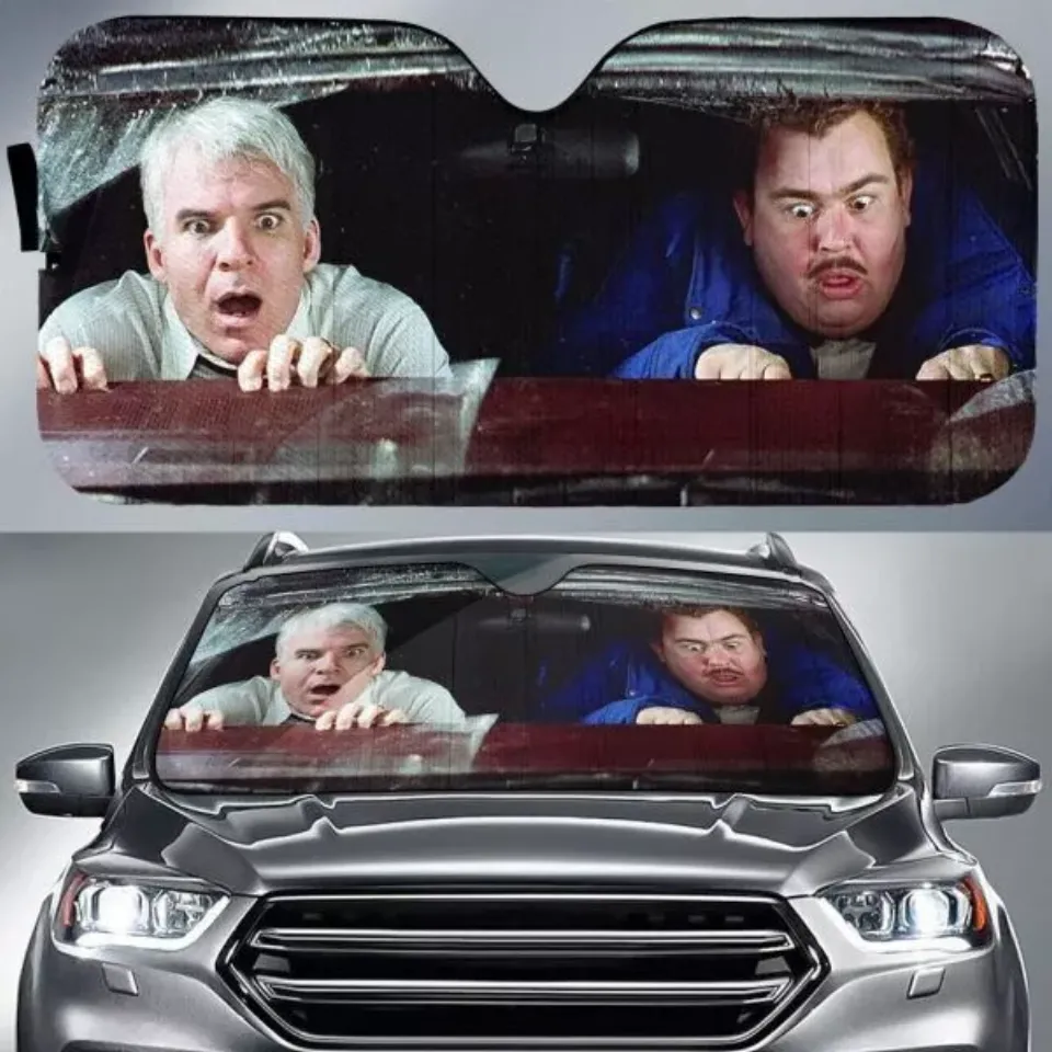 Funny John Candy Nervously Driving Sun Shade Driver Window Sunshade ...