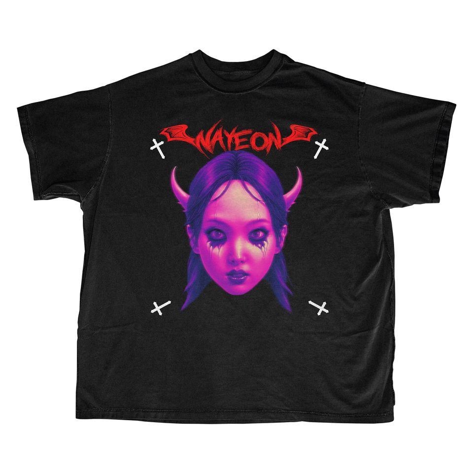 Nayeon Demoness T-shirt, Nayeon Twice Shirt Kpop, Twice Kpop Merch ...