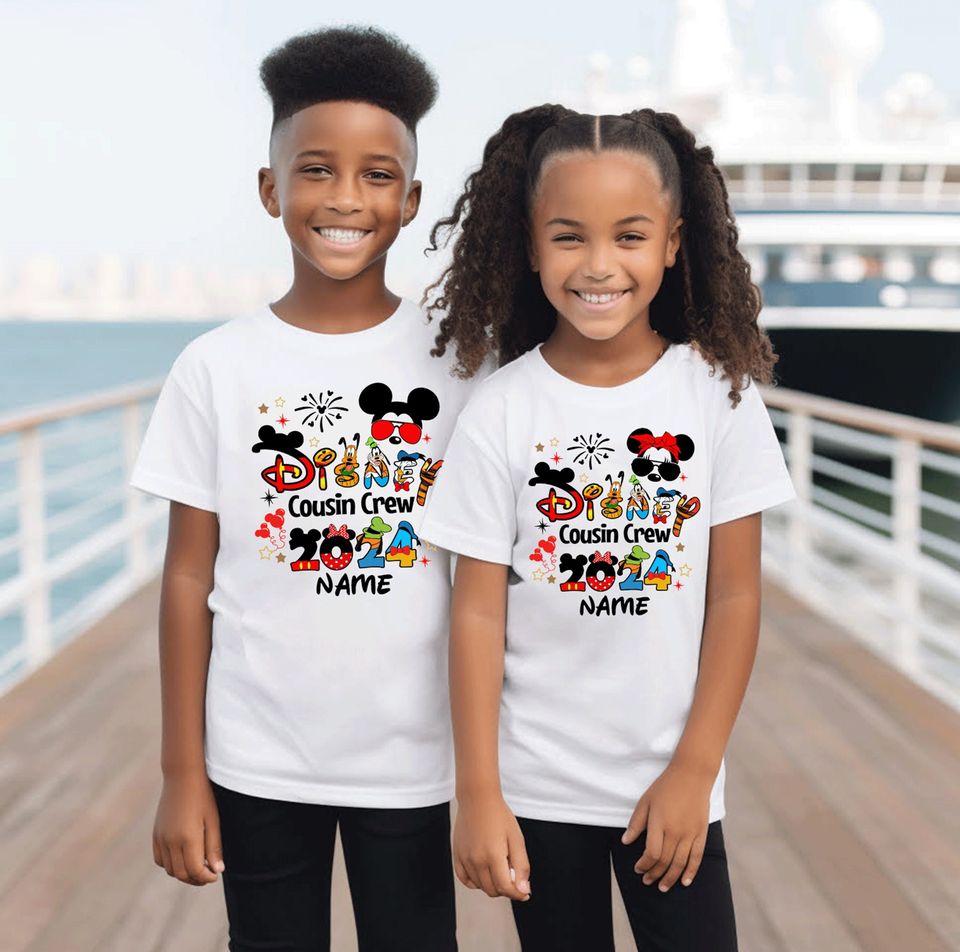 Disney Cousin Crew Shirts, Disney Cousin Shirts, Disney Vacation 2024 ...
