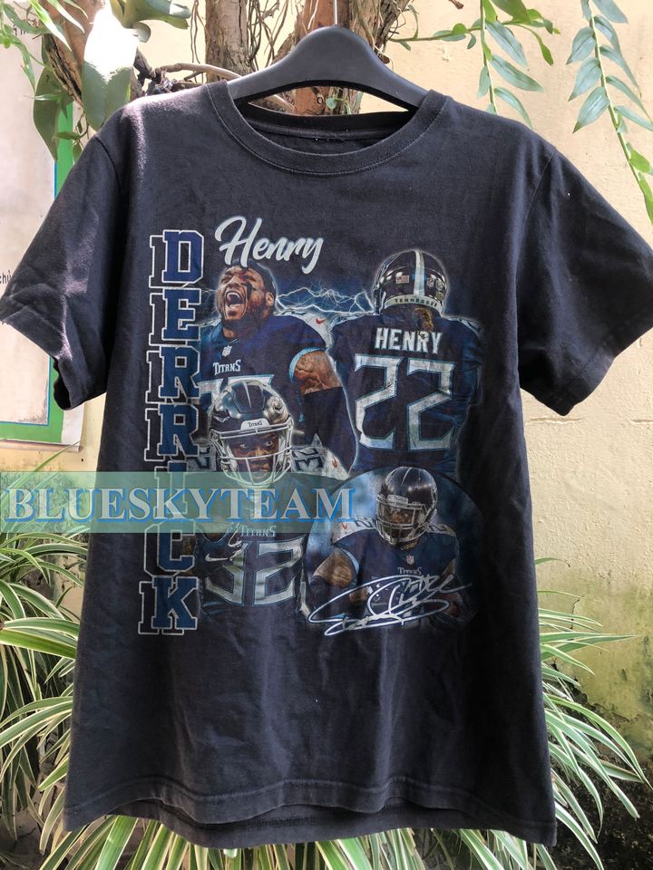 Limited Derrick Henry shirt Vintage 90s Grapic Tee Unisex Quinn Hughes ...
