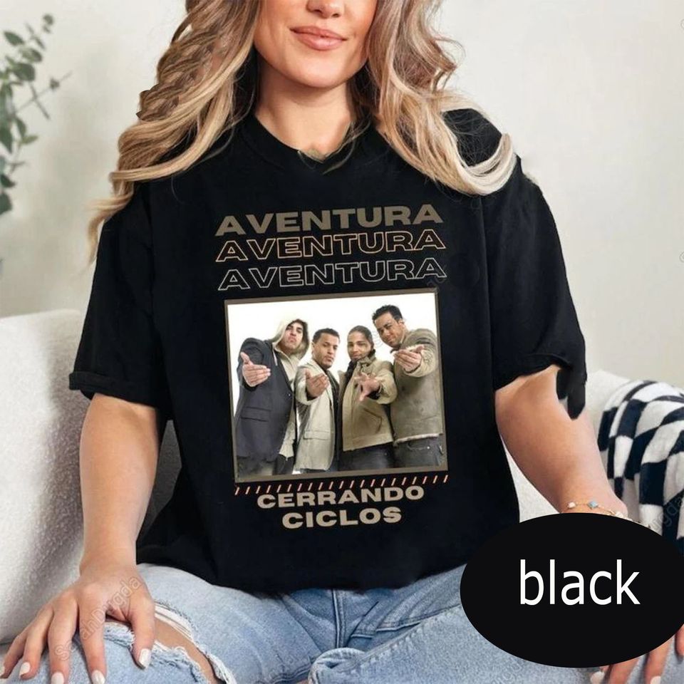 Aventura Cerrando Ciclo Tour Shirt, Cerrando Ciclos 2024 Tour Shirt ...