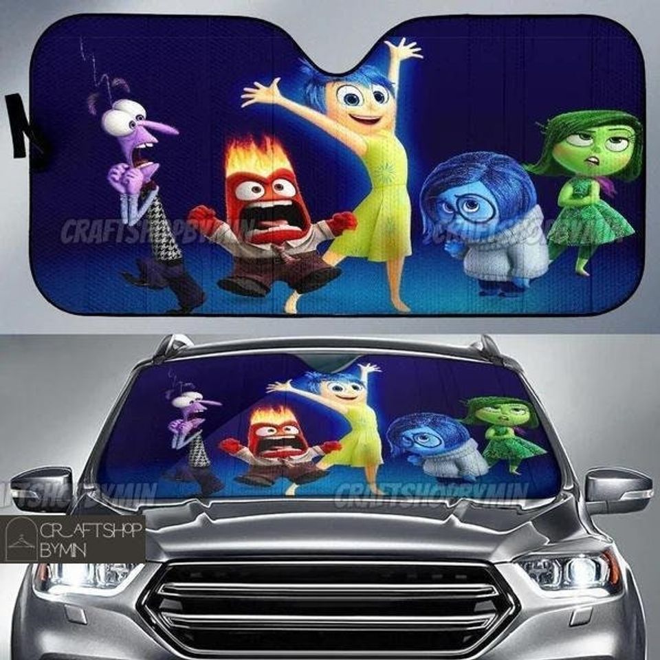 Inside Out Car Sun Shade, Disney Inside Out 2 Sunshade | ID 20976897 by ...