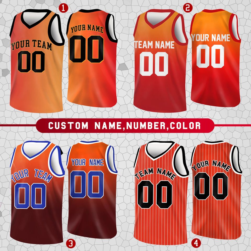 Custom Basketball Jersey Team Name & Number, Basketball Jersey Team ...