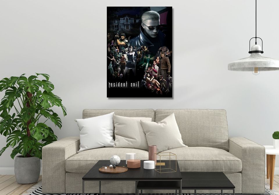Resident Evil Wall Art, Resident Evil Canvas Wall Art Unfamed poster ...