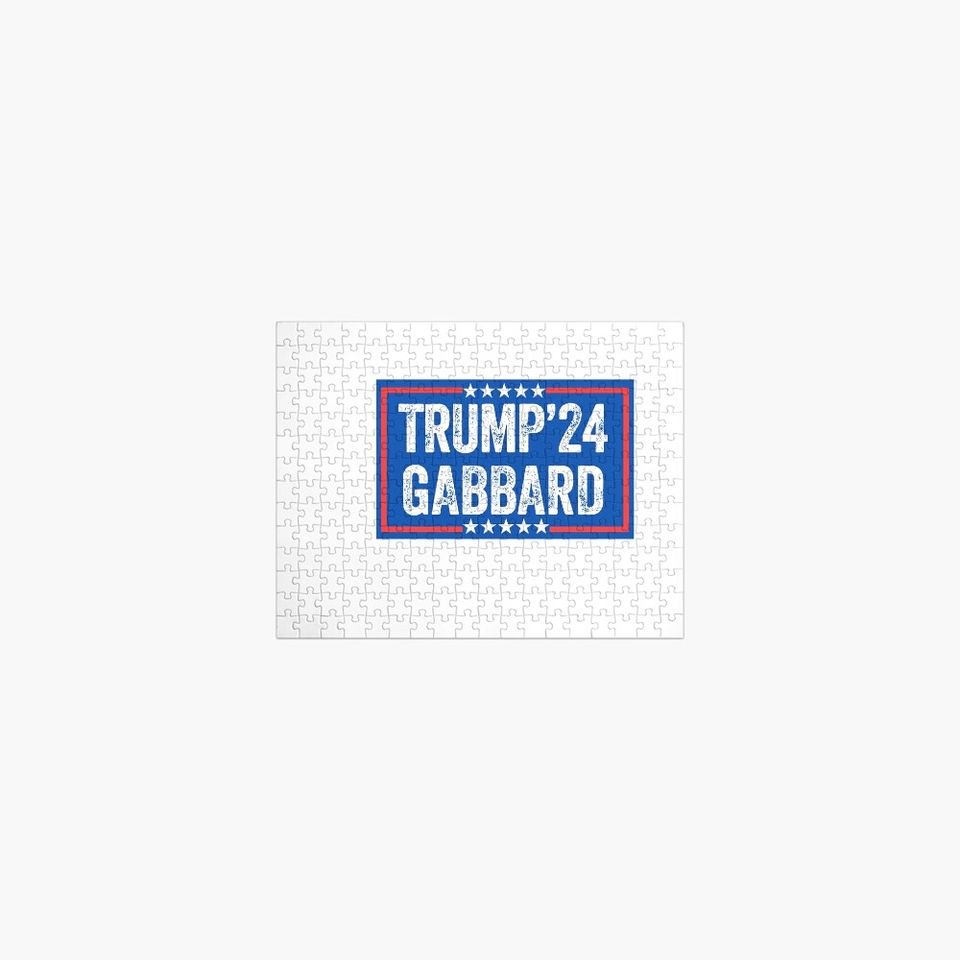 Trump Gabbard 2024 Jigsaw Puzzle, US Election 2024 Jigsaw Puzzle ...