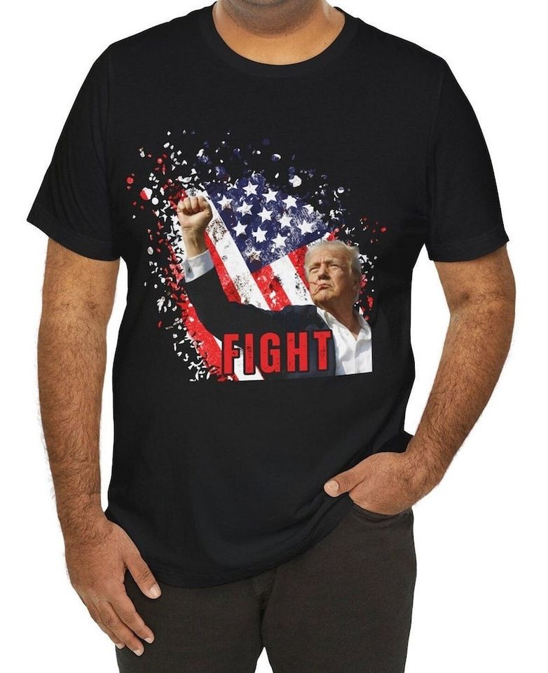 Fight Donald Trump Shirt Republican Convention Trump Fight T-shirt ...