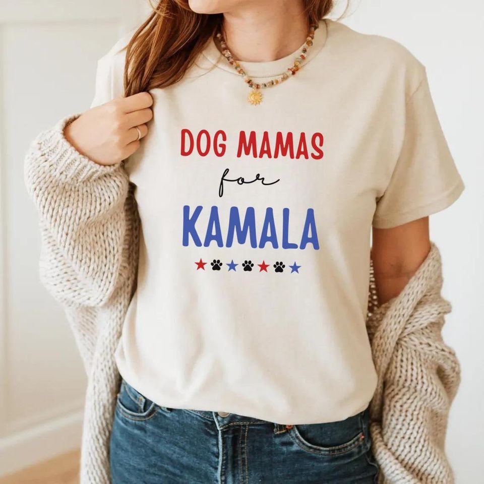 Kamala Harris Shirt This Childess Dog Lady is Voting Kamala Merch ...