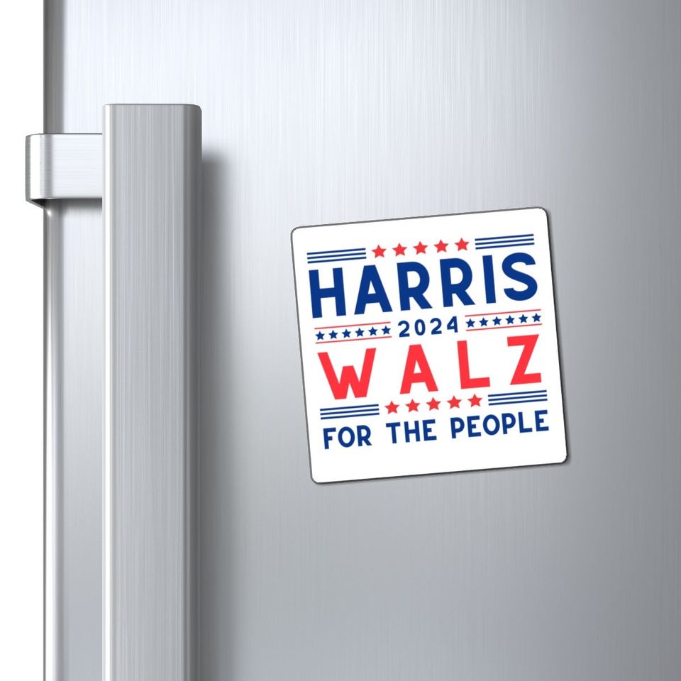 Harris Walz Car Magnet, Harris Walz Bumper Magnet, Harris Walz Magnet ...