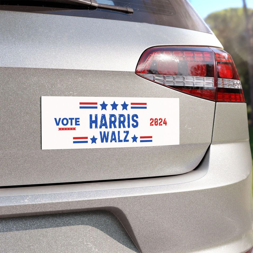 Kamala Harris & Tim Walz Car Magnets - President VP Election 2024 Vote ...