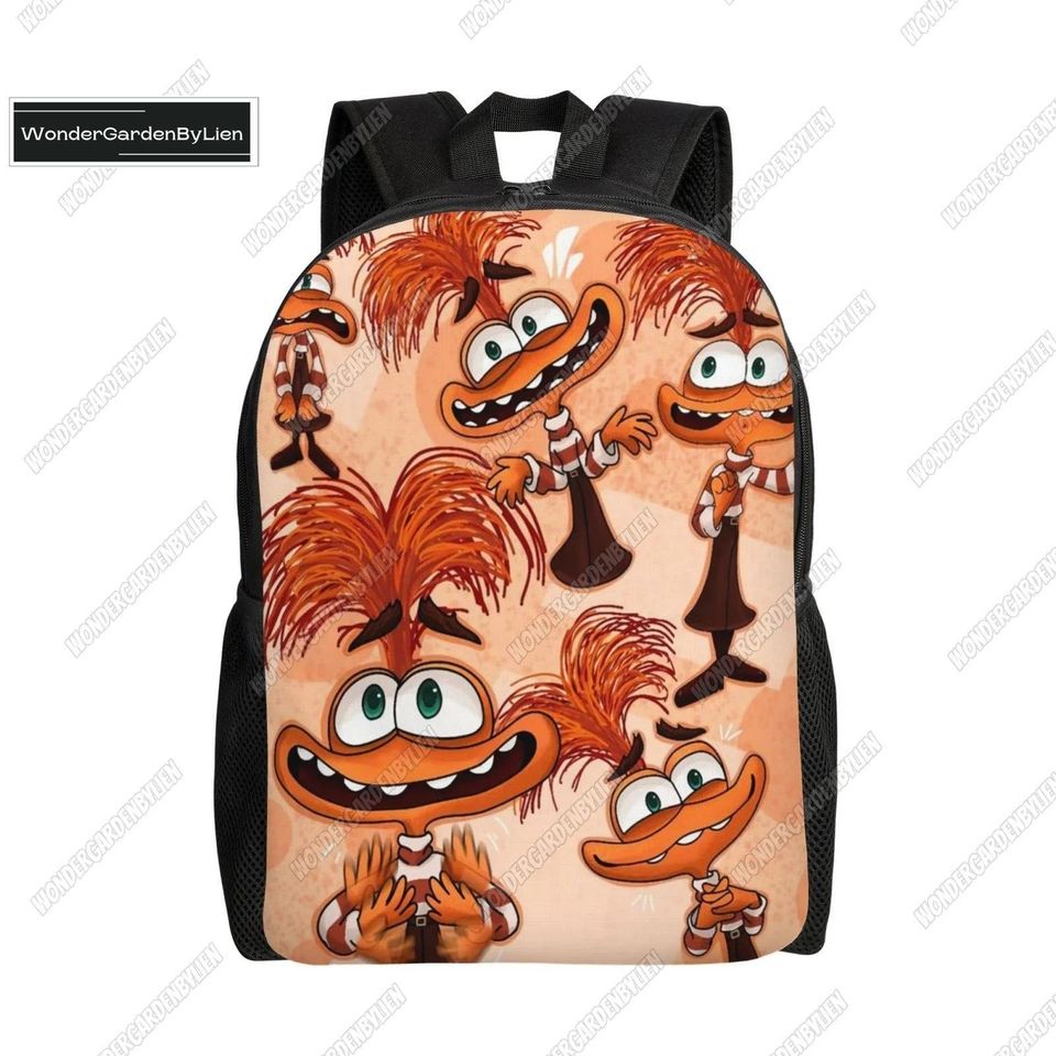 Anxiety Inside Out Backpack, Inside Out 2 School Bag, Inside Out ...