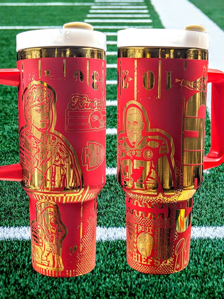 KANSAS CITY Football Laser Engraved 40oz Tumbler | ID 19666423 by ...