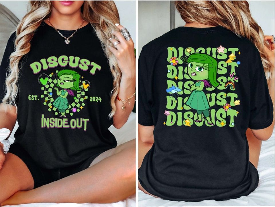 Disgust Est. 2024 Inside Out T-Shirt, Inside Out Characters Shirt ...