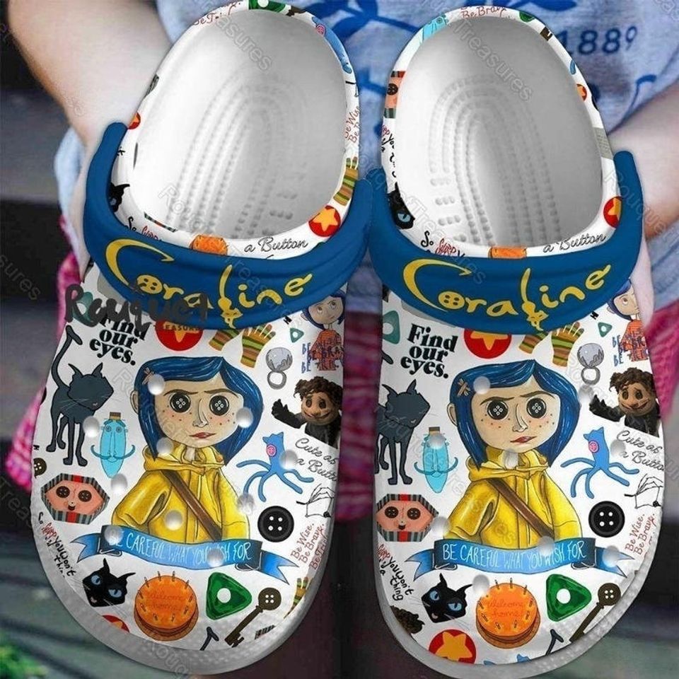 Halloween Coraline Shoes, Coraline Horror Movie Sandals, Halloween ...