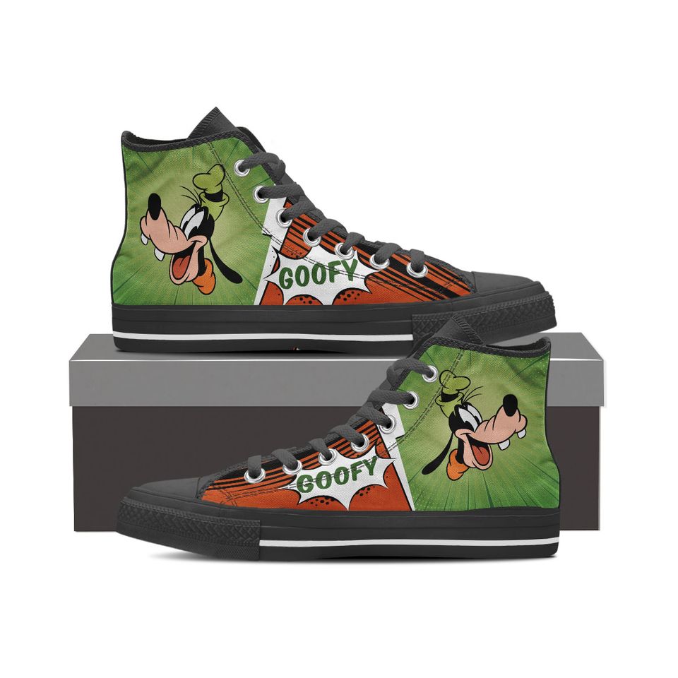 Disney Goofy Men's High Top Sneakers | ID 20806888 by Faizan Ahmed ...