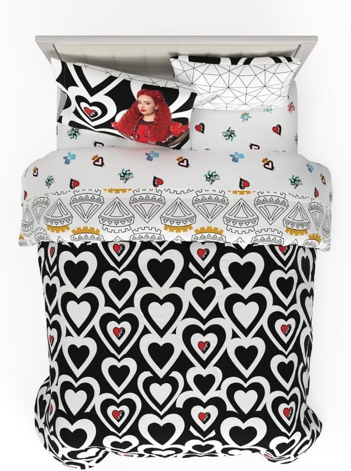 Franco Collectibles Disney Descendants 4 Bedding 7 Piece Super Soft ...