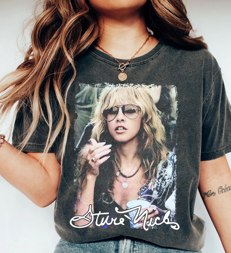 Stevie Nicks Retro Shirt, Stevie Nicks 58th Anniversary Shirt, Classic ...