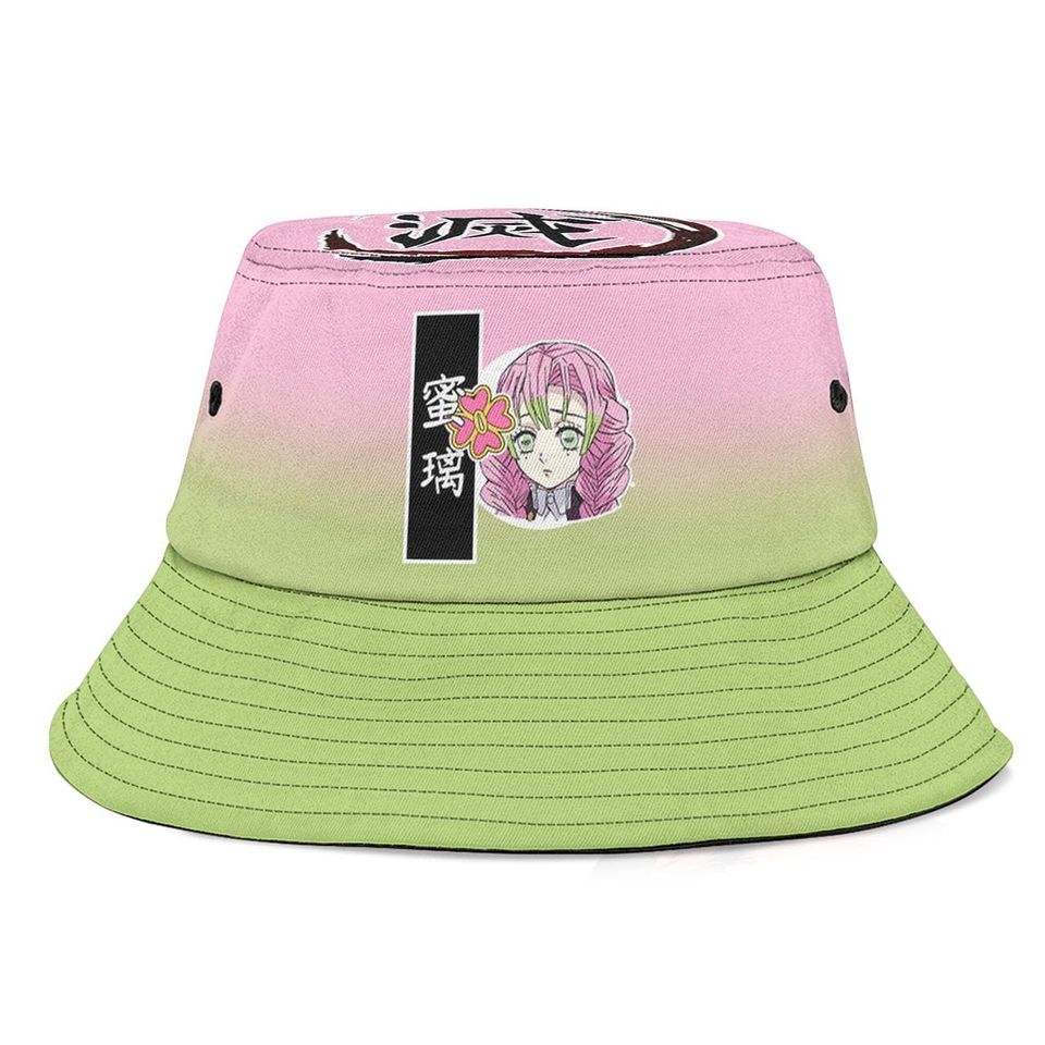 Mitsuri Kanroji Anime Bucket Hat | ID 19772086 by BilWhite | Printblur