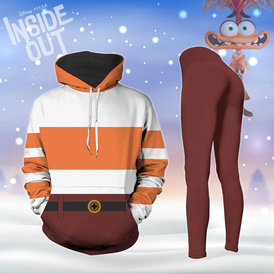 Inside Out Anxiety Cosplay Shirt, Disney Anxiety Cosplay Costume ...