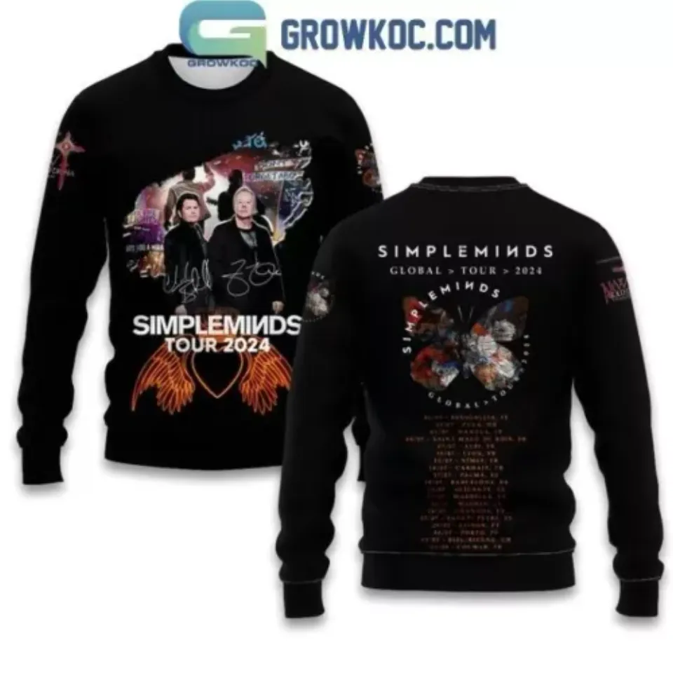 Simple Minds 2024 Global Tour T-Shirt | 27% OFF Today Sale | Printblur