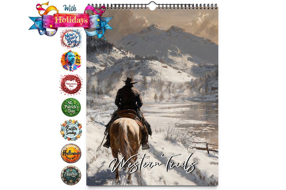 2025 Western Trails Wall Calendar | ID 19865486 by Vijay Pudhali ...