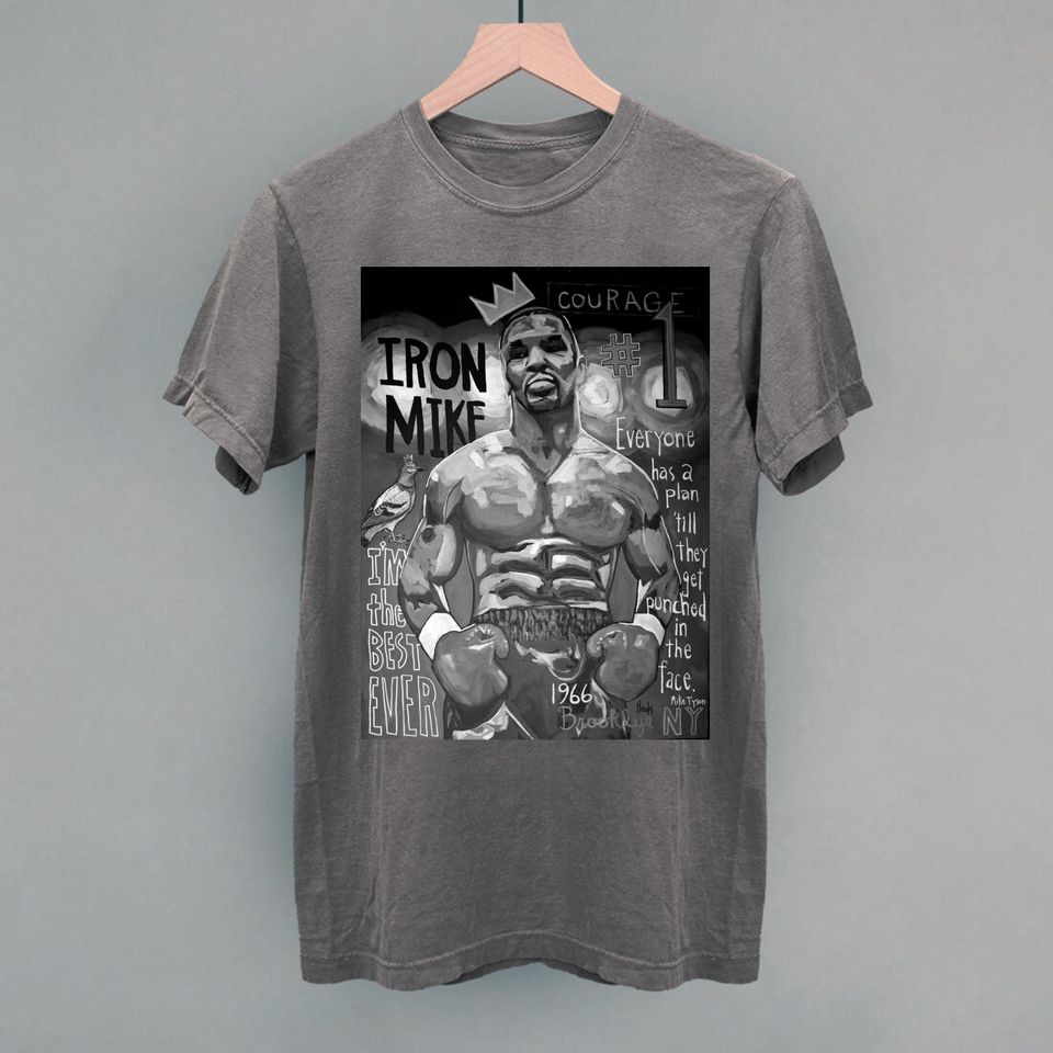 Mike Tyson Comfort Colors Shirt, Iron Mike Tyson Shirt, Mike Tyson ...