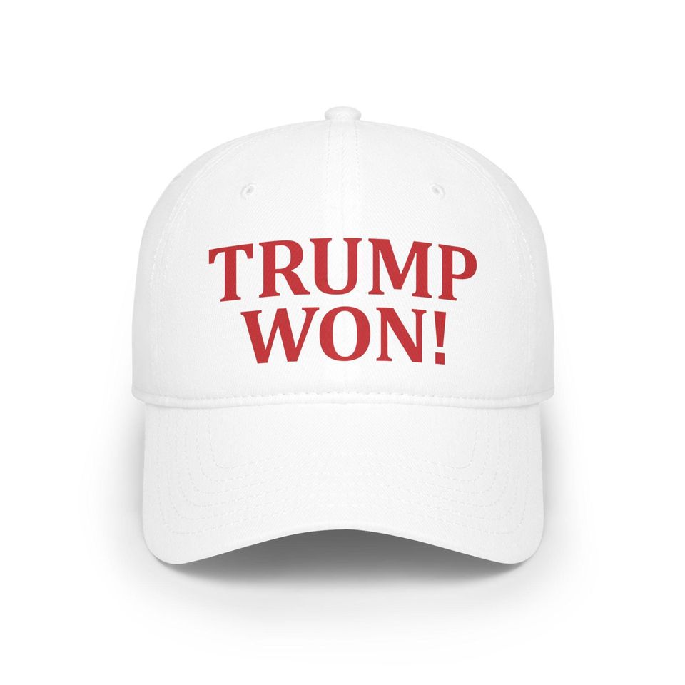 Trump Won! Hat Bold Statement Cap for MAGA Supporters | ID 20213895 by ...